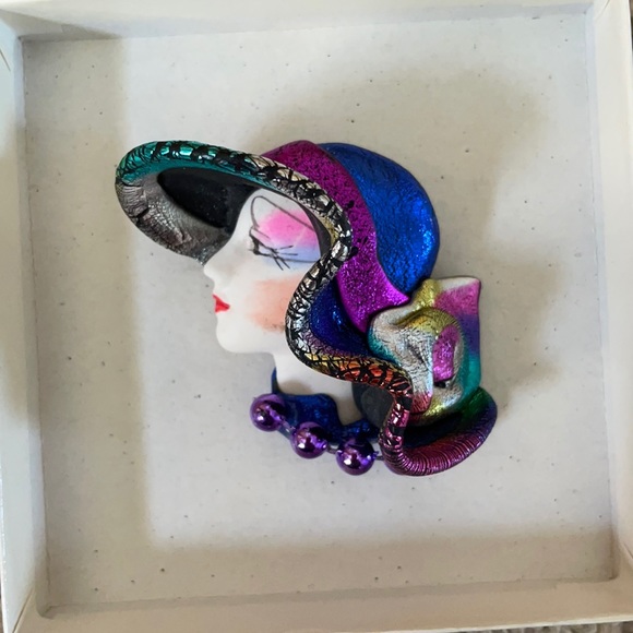 Jewelry | 3 Dimensional Colorful Resin Decorative Pin | Poshmark